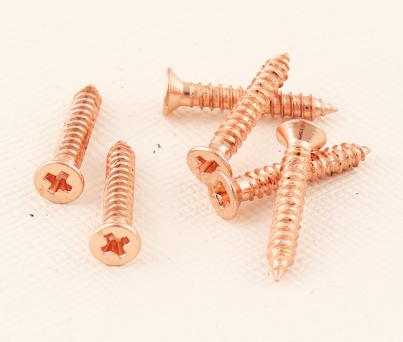 Wood Screwssmall Screwsflat Head Screwsslotted Screws5mm | Etsy