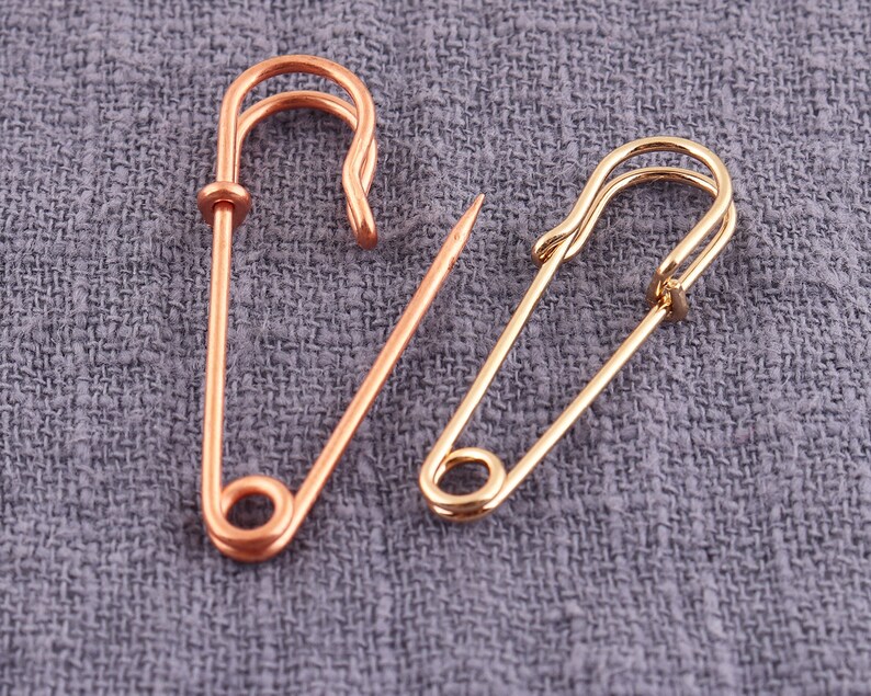Safety Pins, Brooch Pin, Scatter Pin, Silver/black/rose Gold/light Gold ...