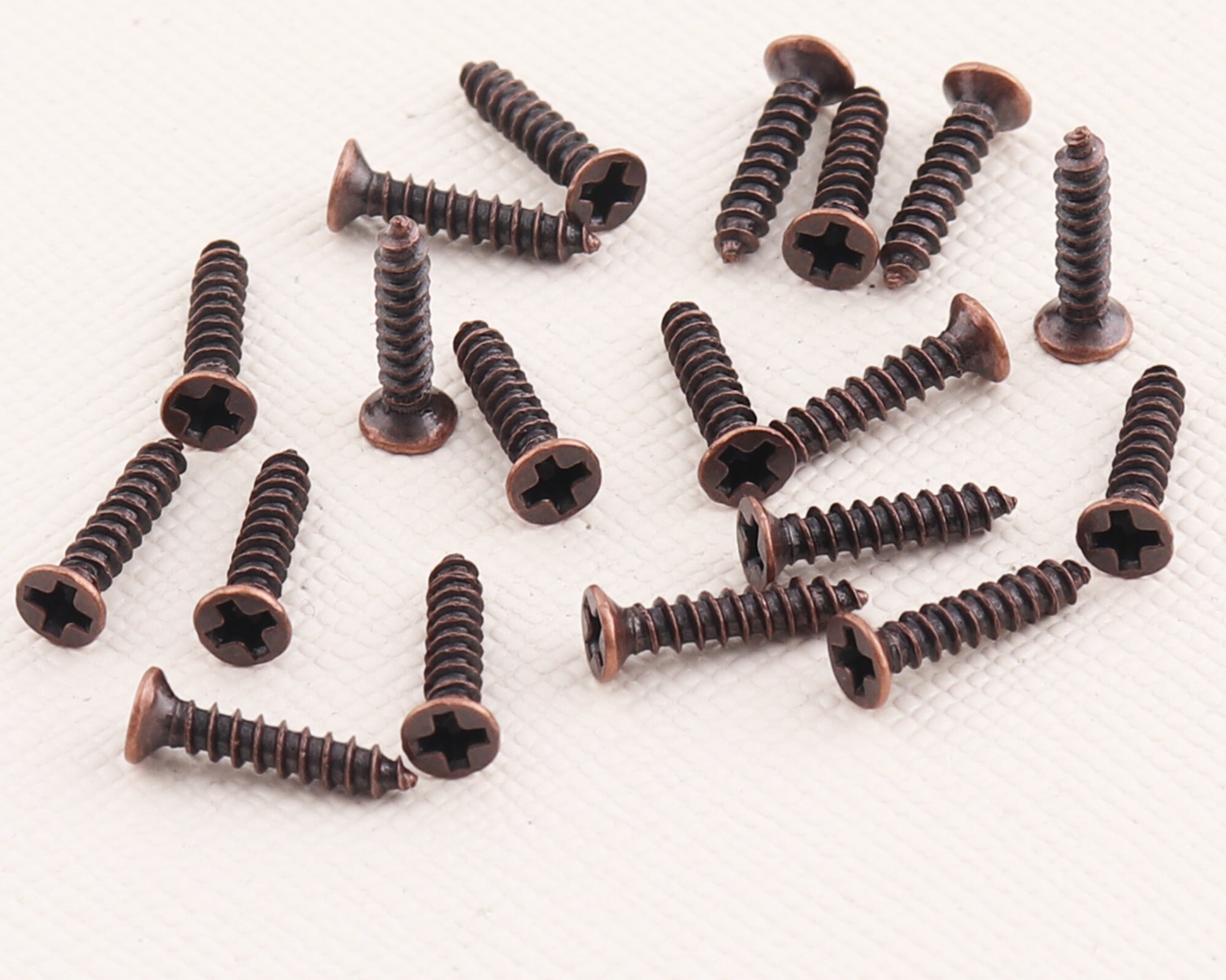 Phillips Flat Head Wood Screw,red Copper Screws for Hinges and Small ...