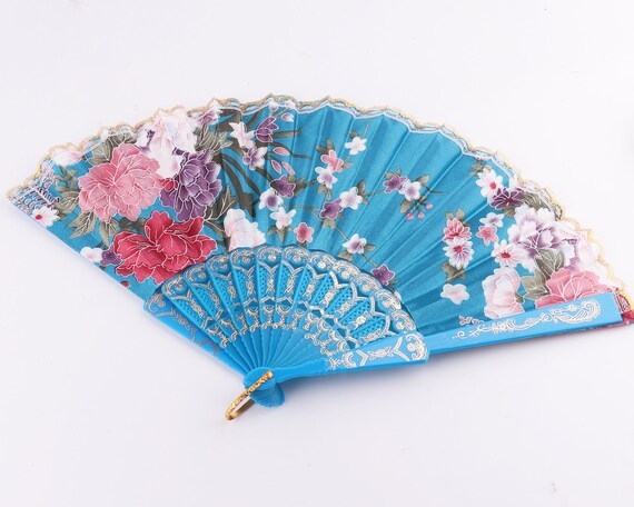 Hand Fan Large Folding Fans for FestivalsHand-painted fan | Etsy