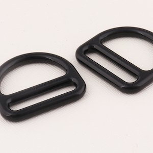 Black D Ring,slide Buckle, D Rings for Bags Strap,adjuster Triangle ...