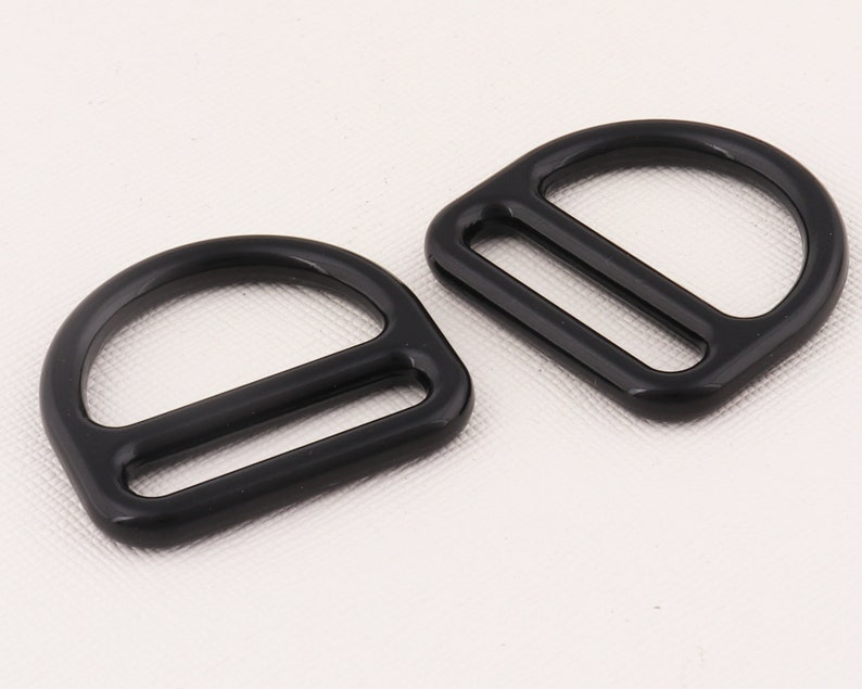 Black D Ringslide Buckle D Rings for Bags Strapadjuster | Etsy