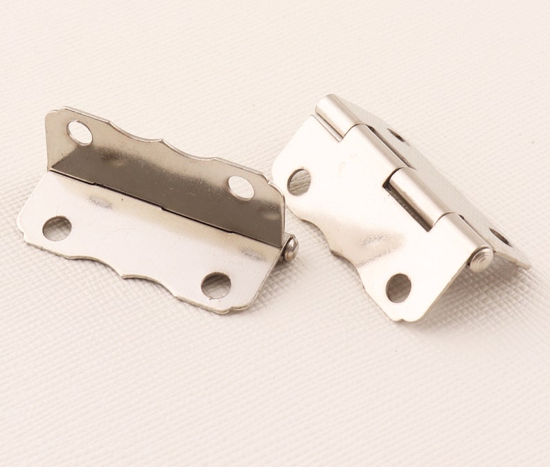 Silver Metal Hinges Jewelry Box Hinges22mm Small Hinges8pcs - Etsy