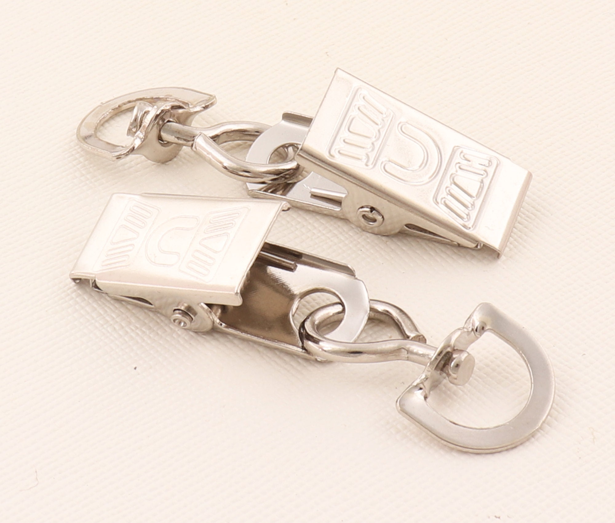 Clip de metal plateado clip de 20pcs Suspender clips | Etsy