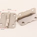 Silver Metal Hinges Jewelry Box Hinges22mm Small Hinges8pcs - Etsy