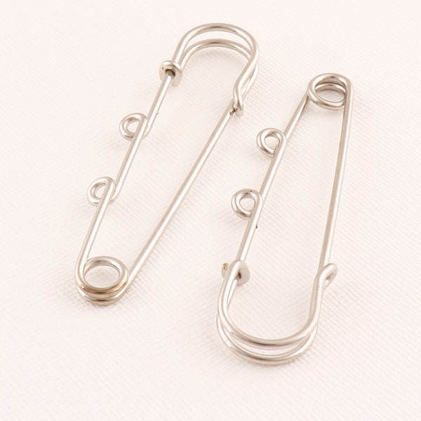 Safety Pin With Loop - Etsy