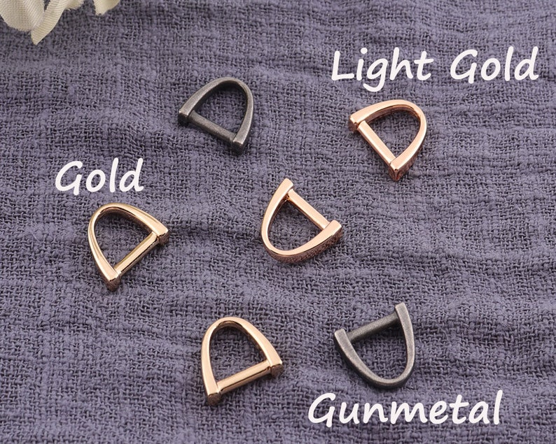 Multi Color Metal D-ringsgold Dee Rings24pcs Light Gold Bag - Etsy