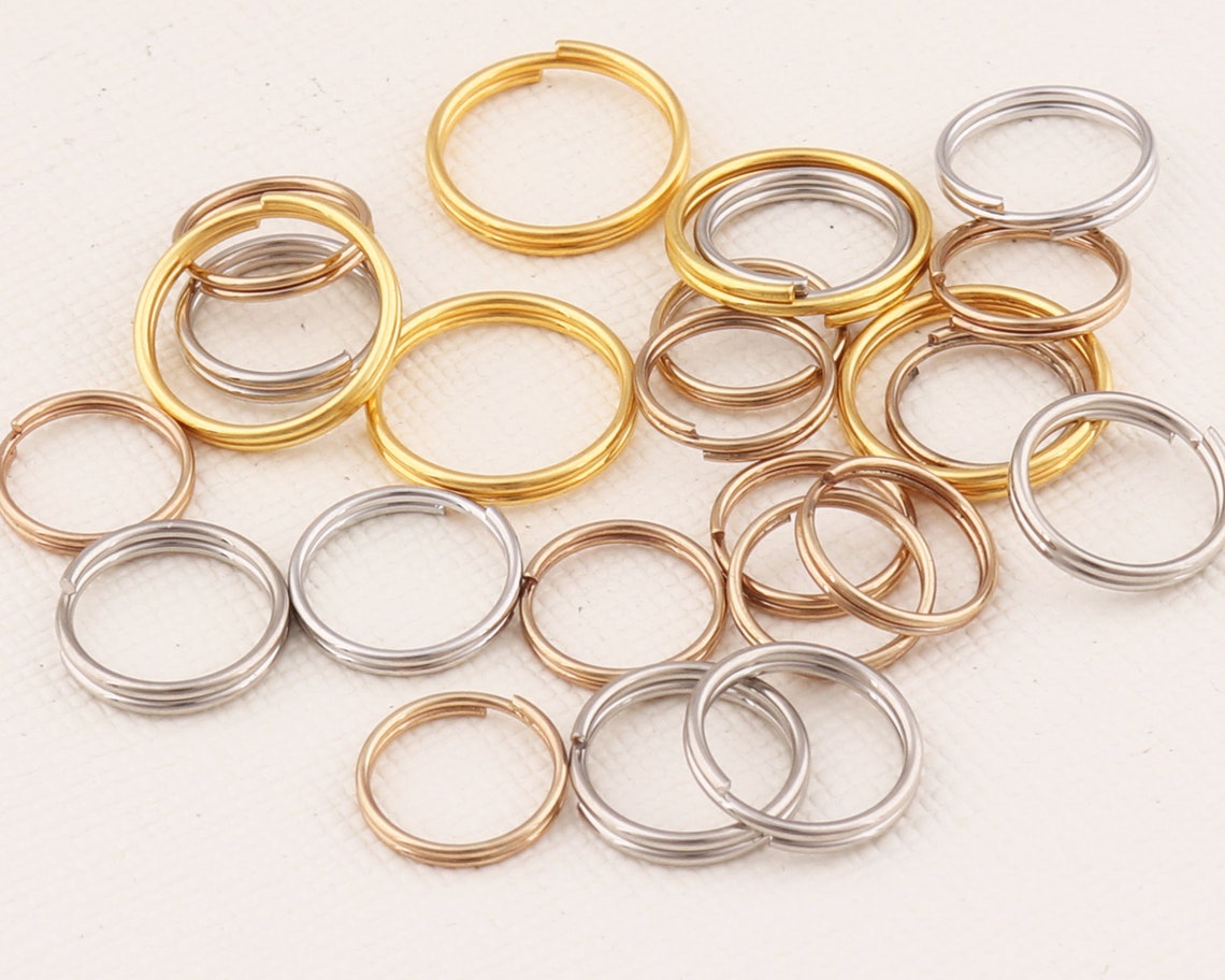 500pcs Split Rings Double Loop Jump Ringssmall Split - Etsy
