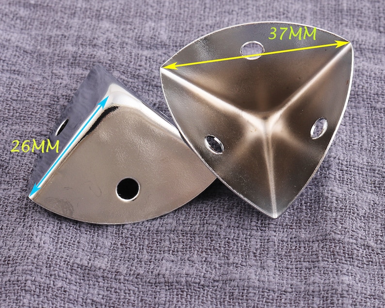 26mm Silver Corners 6pcs Decorative Leg Corner Protector - Etsy