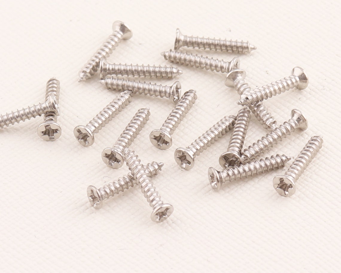 Pyramid Hammered Head Screws with combination slotted/Phillips | Etsy