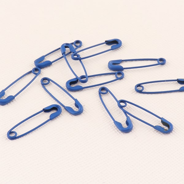 Blue Safety Pins - Etsy