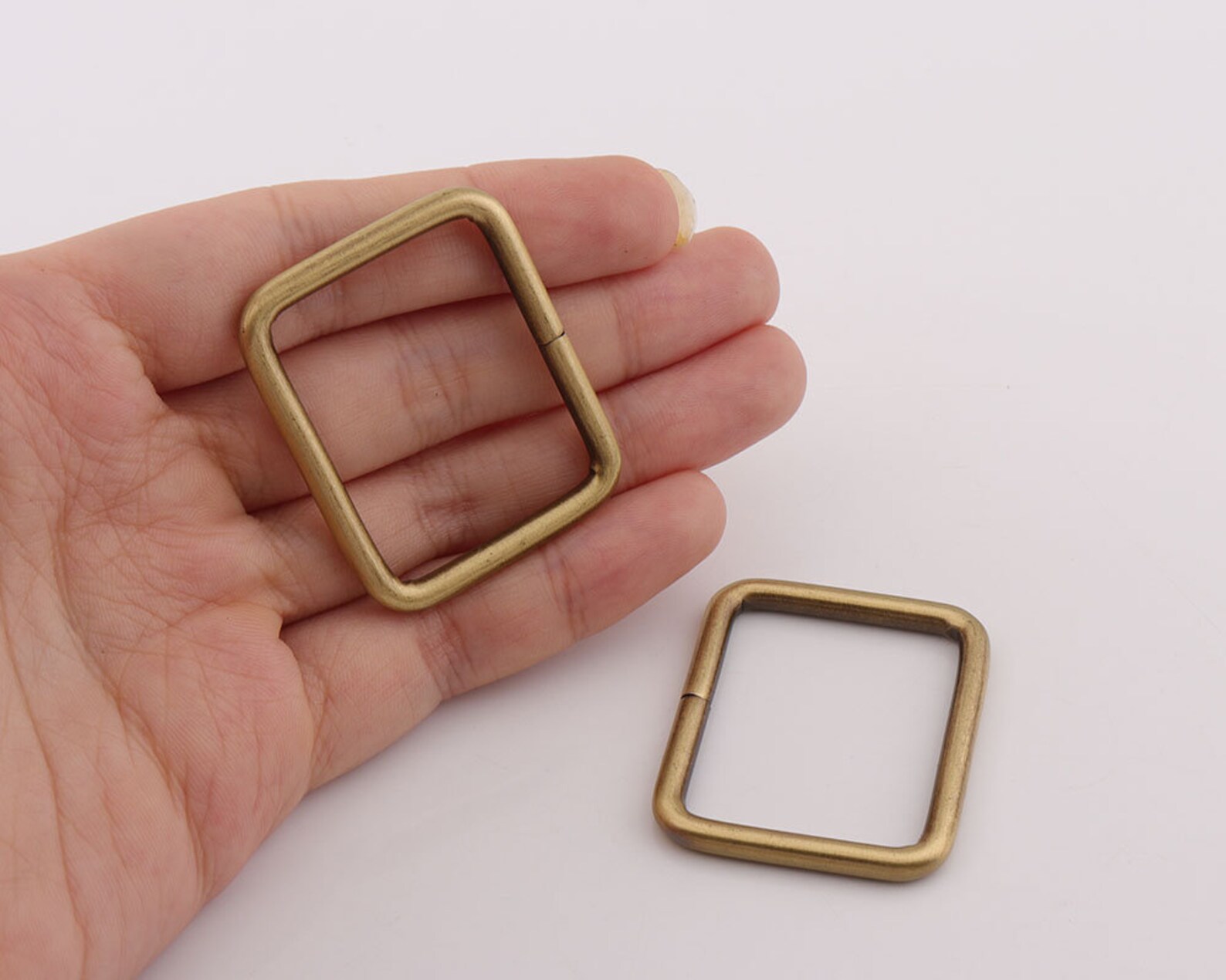 Anti Brass Rectangular Ringsbags Clasp12pcs Rectangle Purse - Etsy