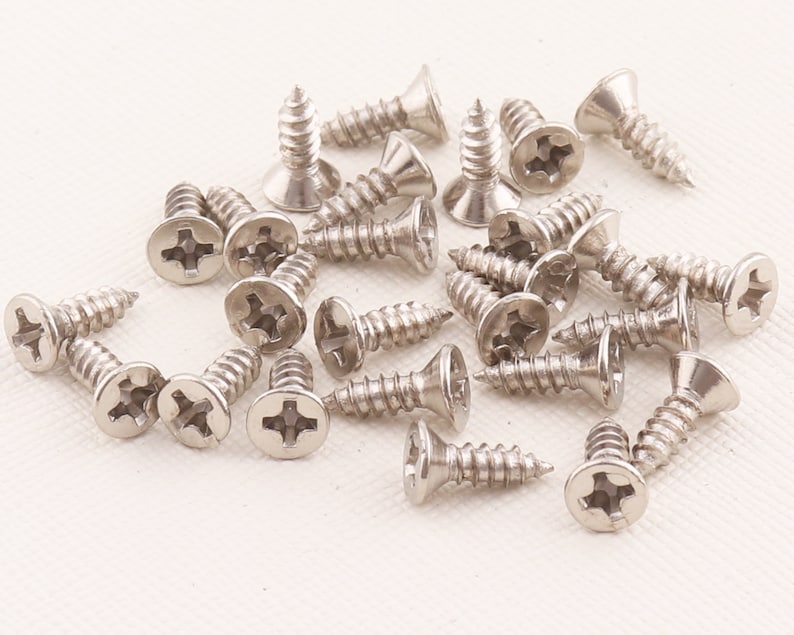 Flat Head Wood Screws-hinge Screws Small Box Screws | Etsy