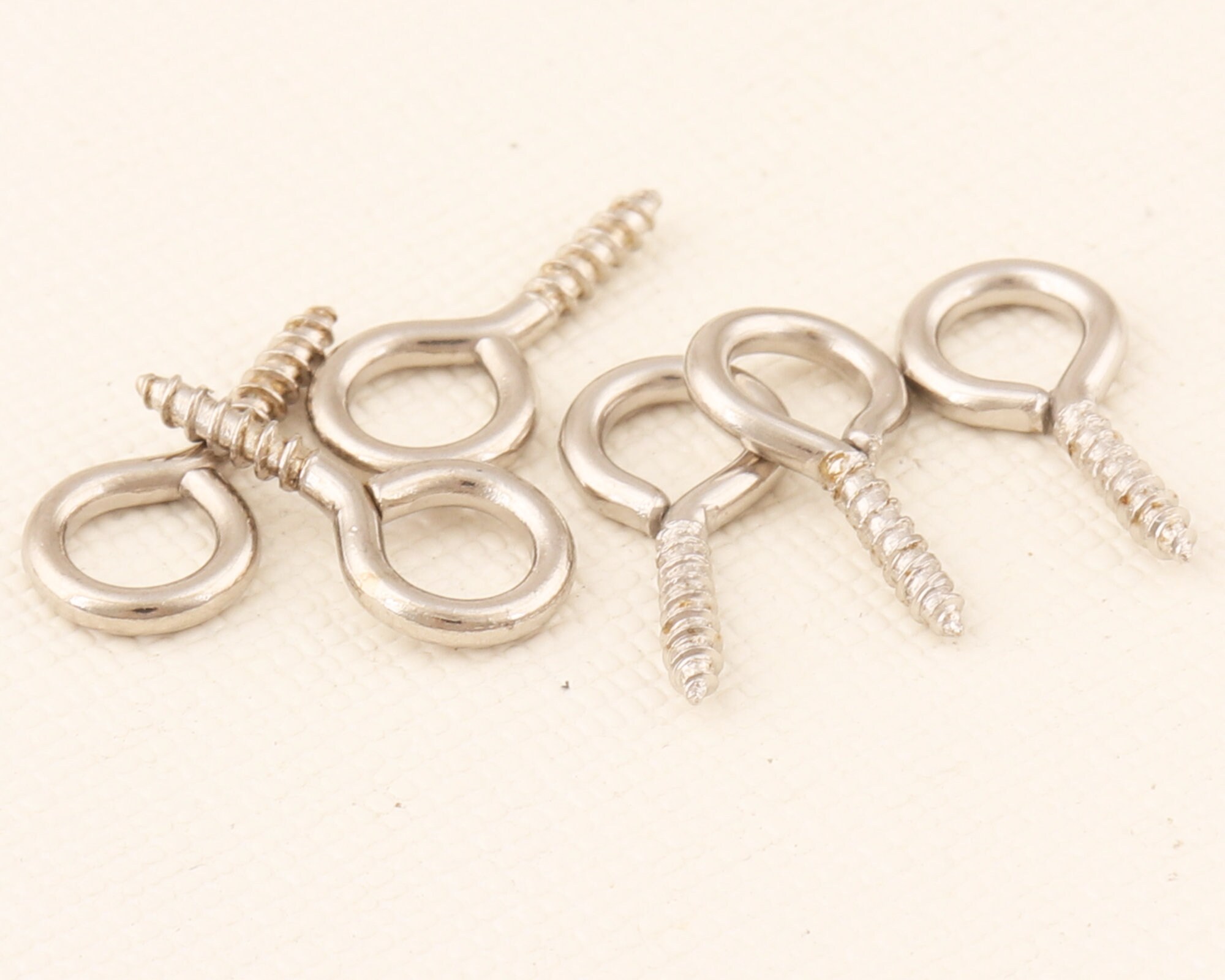 Screw Eye Bails,silver Screw Eyelets Eye Pin Ring Connector Eyepins ...