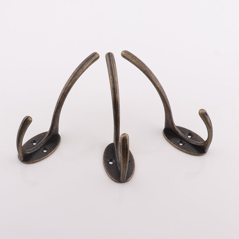 Vintage Bronze Robe Hooks,decoration Hook,rustic Bronze Hook,metal Old ...