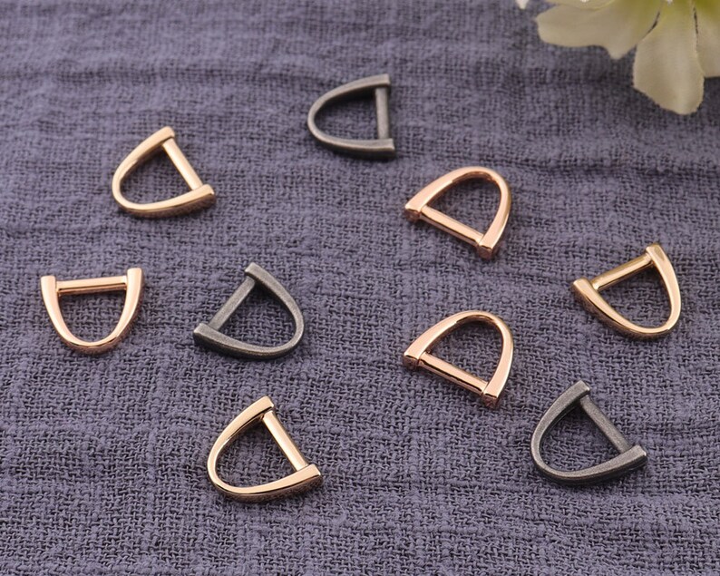 Multi Color Metal D-ringsgold Dee Rings24pcs Light Gold Bag - Etsy