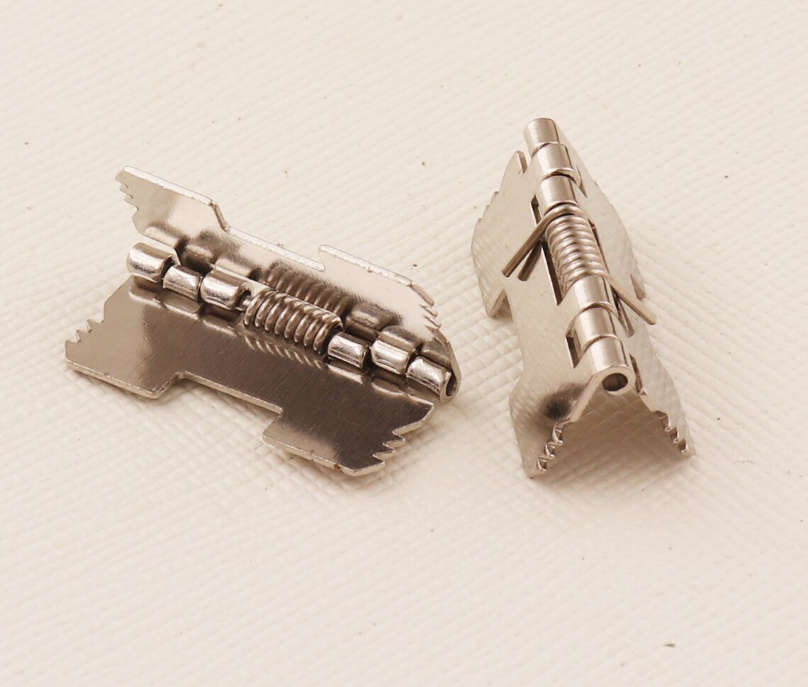 Silver Automatic Closed Spring Hinge 50pcs Jewelry Box | Etsy