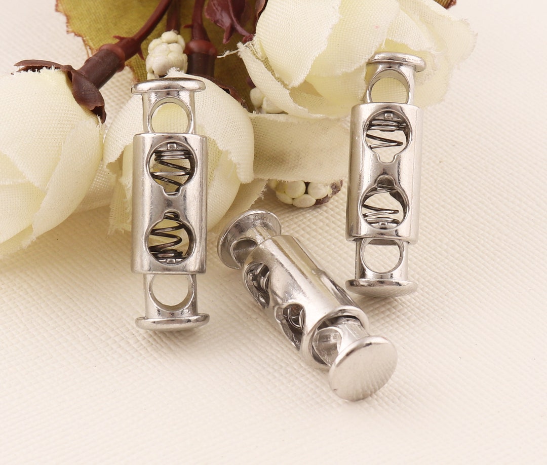 Spring Cord Lock, 5MM Cord Lock Stopper,12pcs Rope Purse Buckle, Lock ...