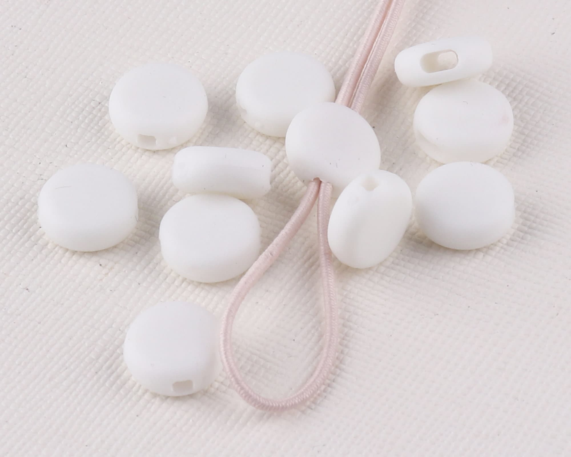 20-60pcs Cord Toggle Lock Rope BuckleFace Mask Rope Silicone | Etsy