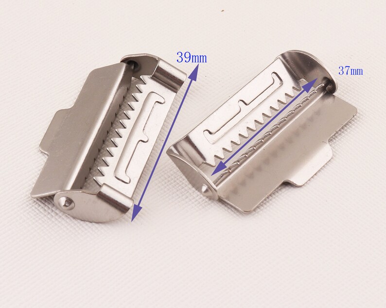 Silver Suspender Clip 12pcs Metal Clips 37mm Belt Clip - Etsy