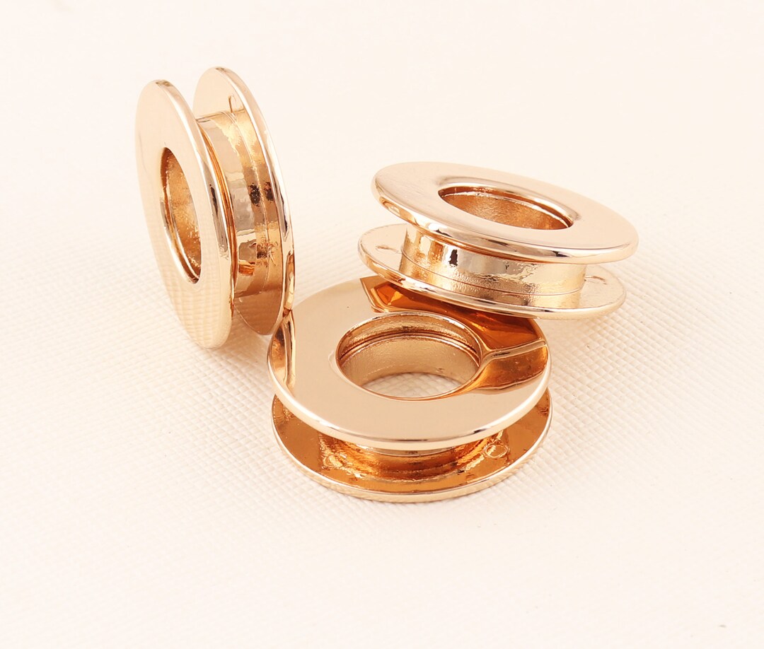 Rose Gold Eyelets Grommet,metal Eyelets,10set Round Eyelets,grommet ...