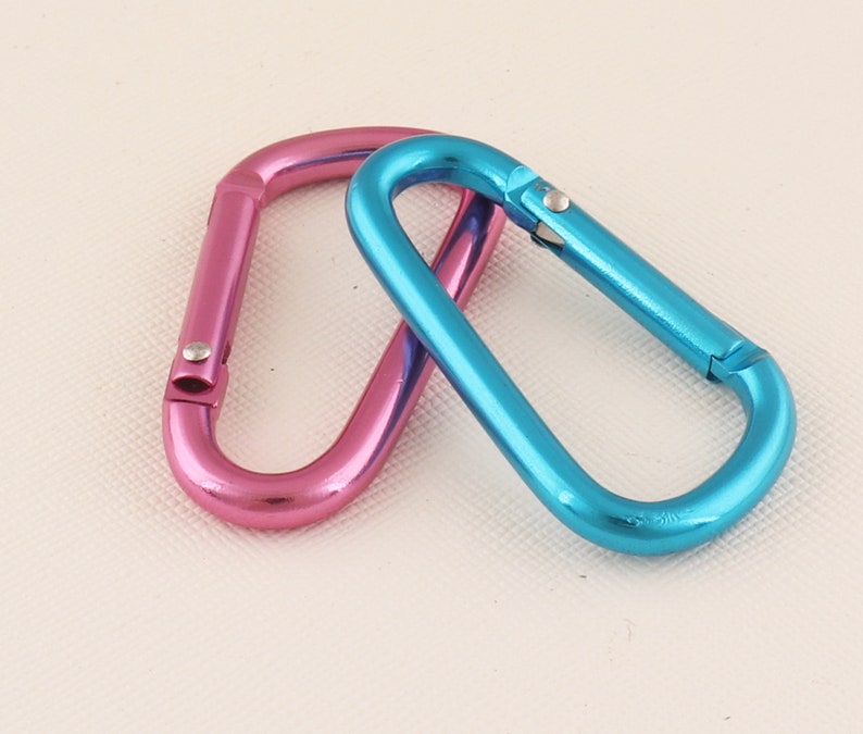 Blue/black/purple Aluminum Carabinermulti-color Carabiner - Etsy