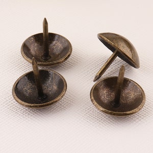 Decorative Tacks, Upholstery Tacks, 20pcs Push Pins, 15mm Furniture ...