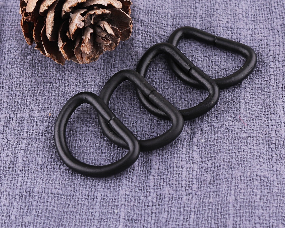 30pcs Metal D Rings, Jump Ring,16mm Purse Ring, Dee Rings, Handbag D ...