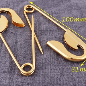 Gold Safety Pins ,environmentally Friendly Clothing Pins, Accessories ...