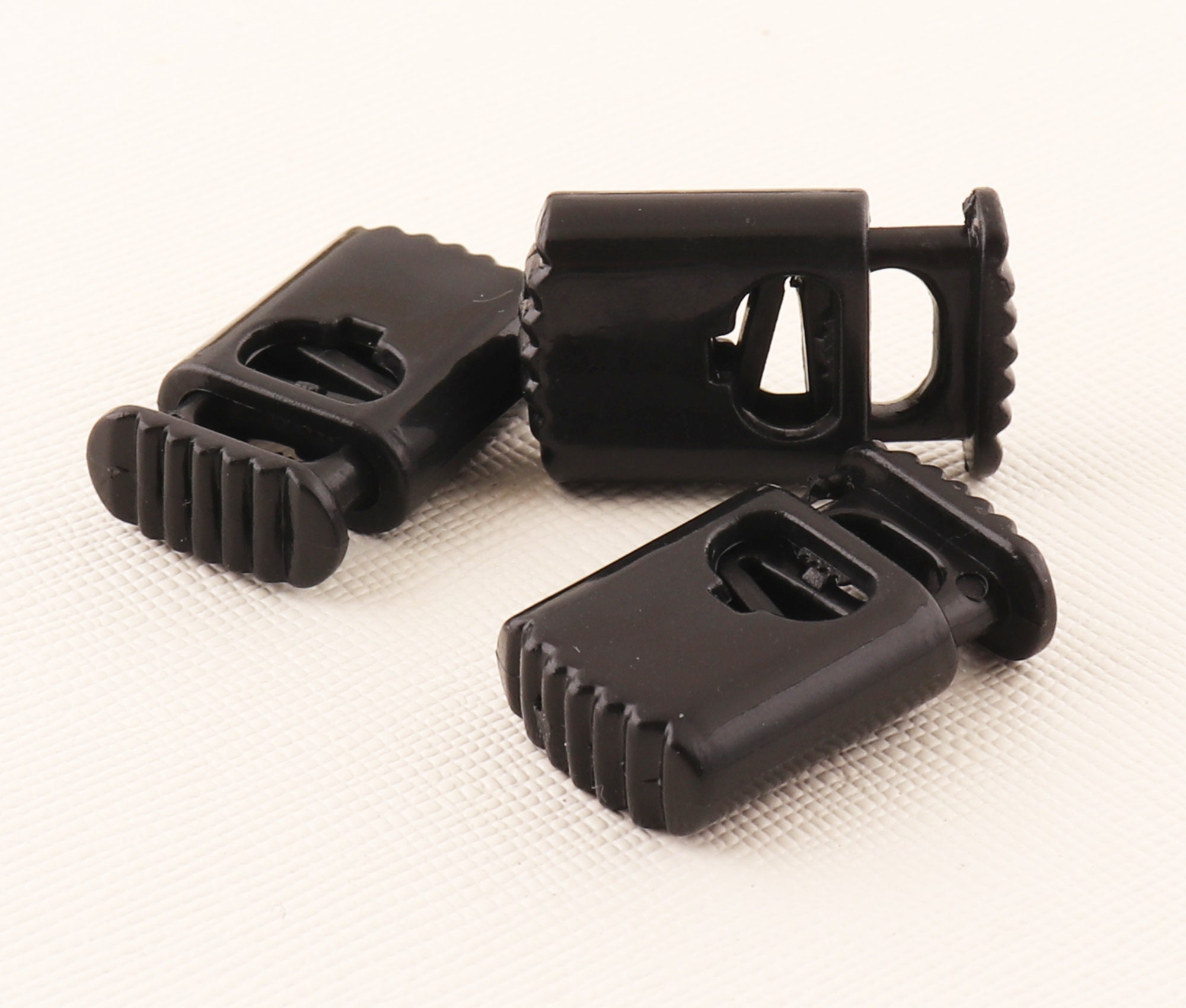 Spring cord lockBlack Cord clasp60pcs Cord lock24mm Sord | Etsy