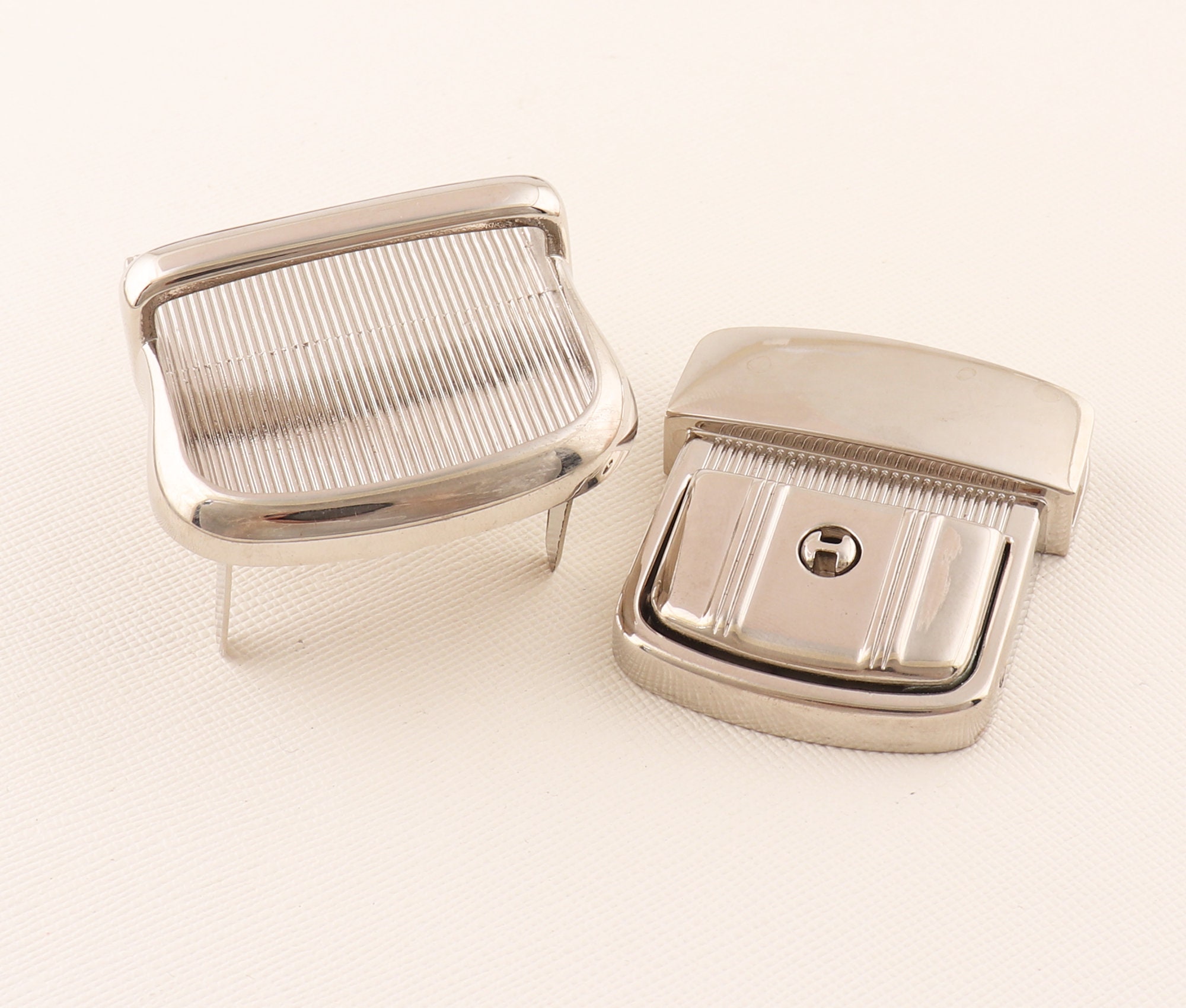 Silver Latch lockJewelry box lockMetal lockClutch lock39mm | Etsy