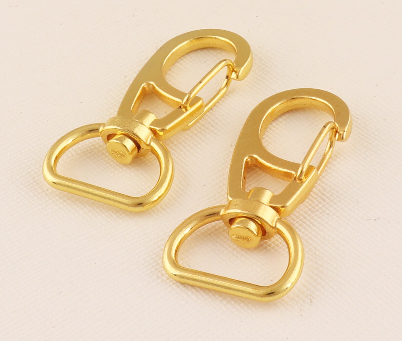 Gold Swivel Snap Hook Lobster Claw Snap Hookstrap Loop - Etsy