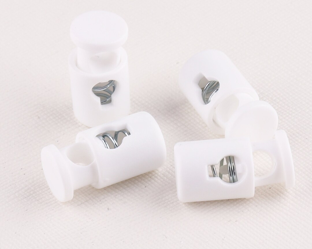 30pcs Cord Lock,spring Loaded Plastic Mini Drawstring Bags, Masks ...