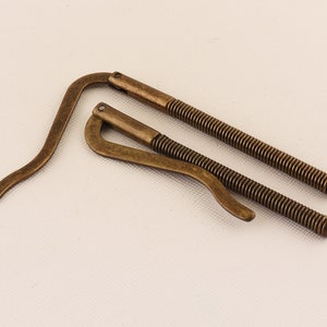 Antique Bronze Wallet Spring, Spring Money Clip Bar for Wallet,spring ...