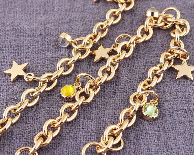 Light Gold Wallet Chain 22cm Purse Chain 2pcs Purse Chain - Etsy