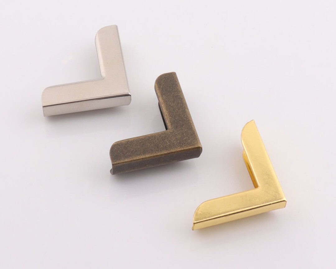 12PCS Bronze Book Binding，silver Frame Corner, Gold Corner Bracket ...
