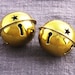 Jingle Bell 10pcs Large Gold Jingle Bell With Star Cut Outs 40mm Bells ...