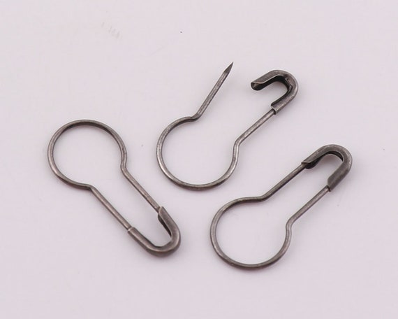200pcs Gunmetal Safety Pinsewing Safety Pinsdecorative Pins | Etsy