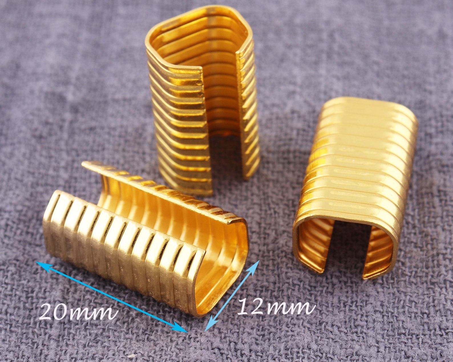 30pcs 12mm C-clip Semi-circular Rope Clamp Belt Tail Clamp - Etsy