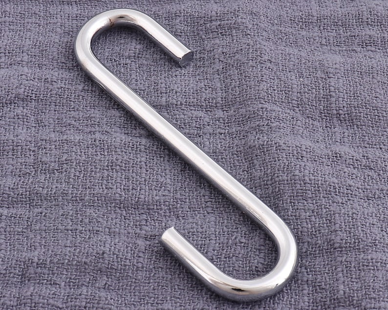 Silver S Hookskitchen Hookspot Rack Hooksdisplay Hookspot | Etsy