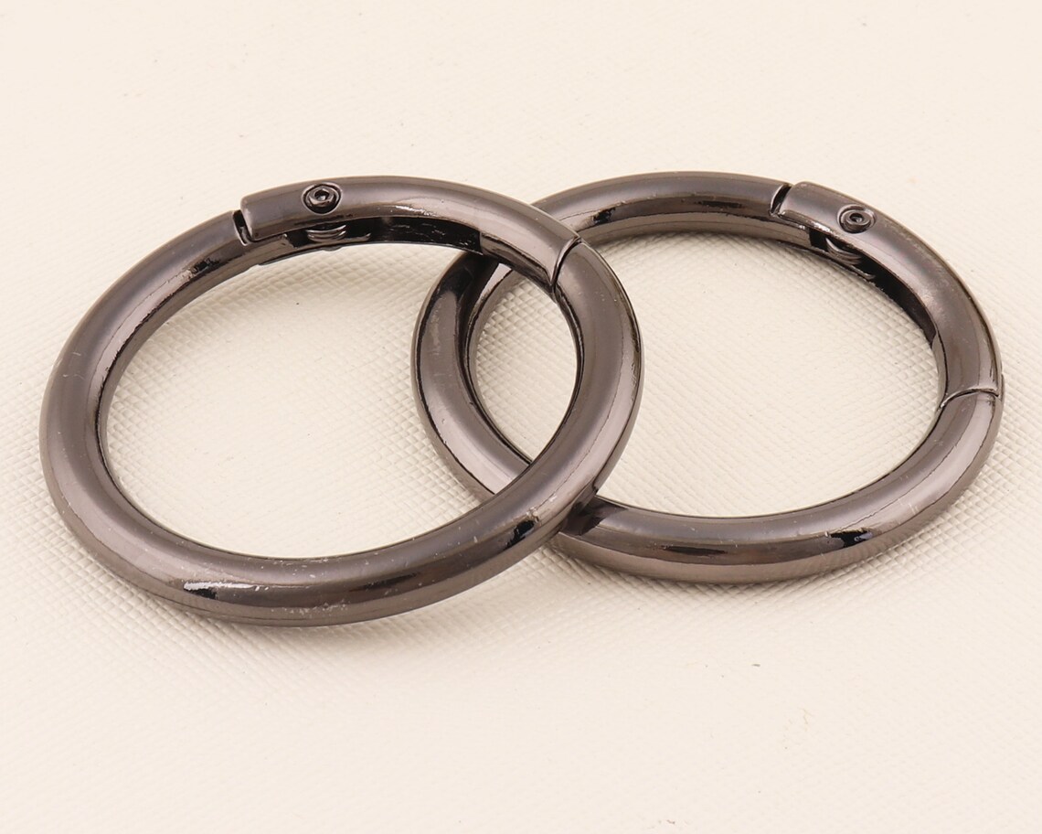 Spring Ringgunblack Round Ringgate-ringo Ring Oval Spring - Etsy