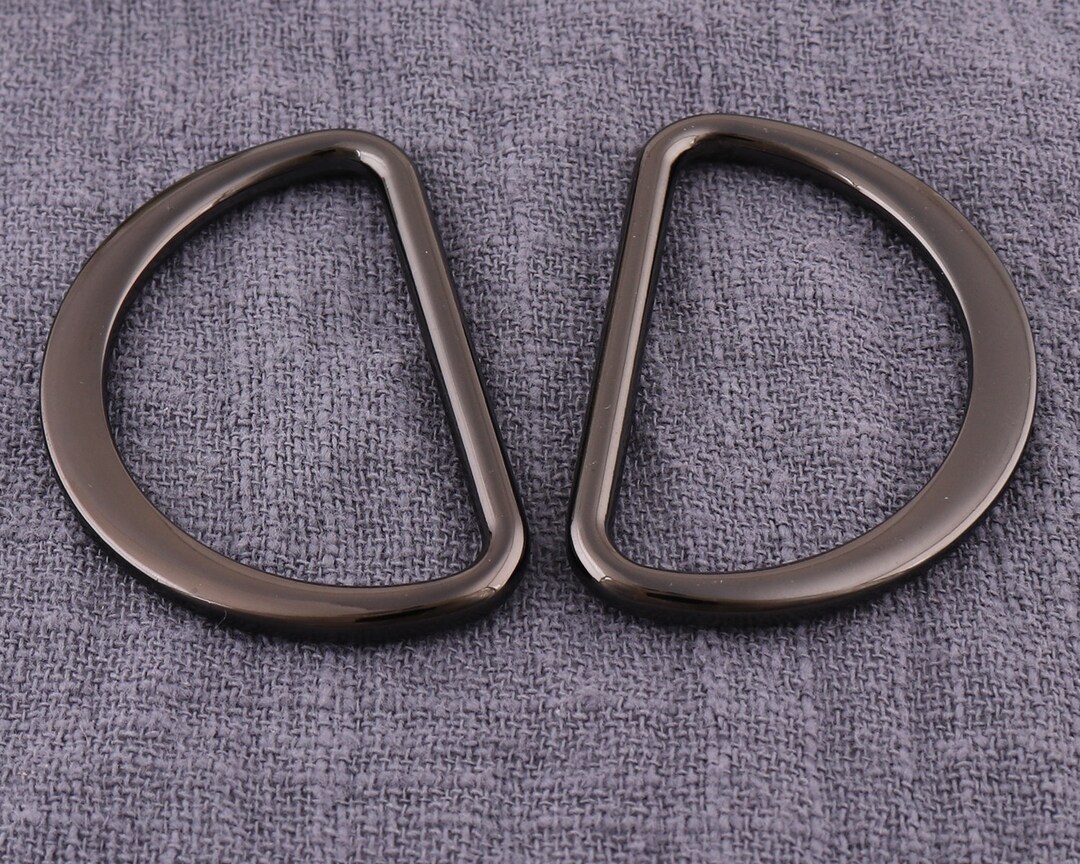 4pcs Flat Zinc D-ring,flat D Ring,,metal D-ring Findings for Bag Belt ...