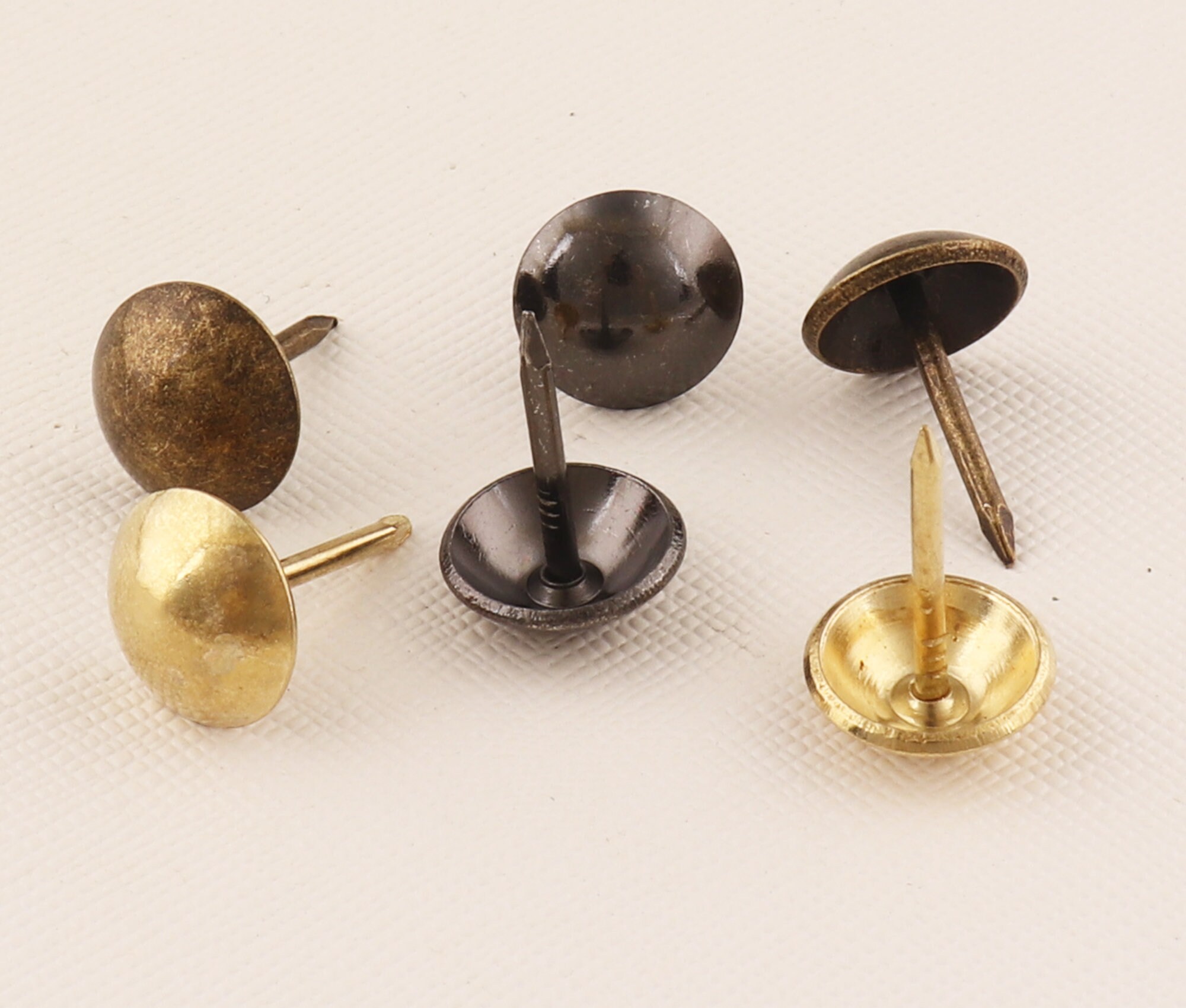 Antique Bronze/gold/black Round Head Decorative - Etsy