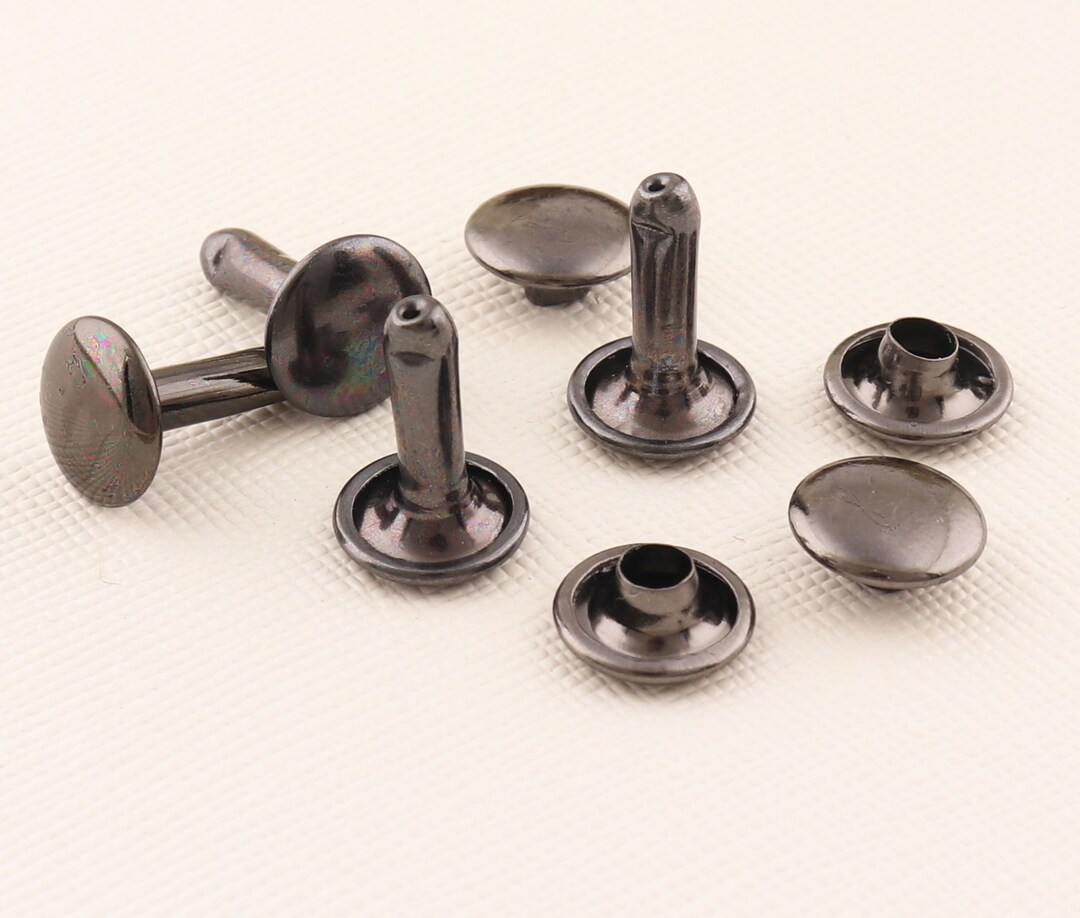 Metal Rivet, Rivets and Studs , 100set Round Rapid Rivet, 14mm Leather ...