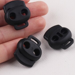 Cord Toggle Lock, Rope Buckle,transparent Cord Toggle Lock,double Hole ...