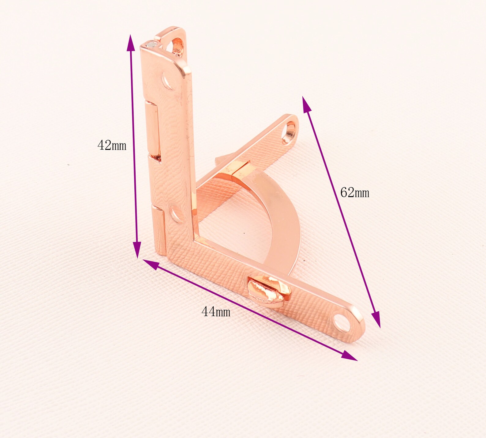 Rose Gold Top Lid Support Hinge jewelry Box Hingewooden Box - Etsy