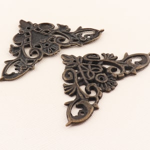 Bronze Metal Corner,protective Corners,12pcs Frame Corner,47mm Book ...