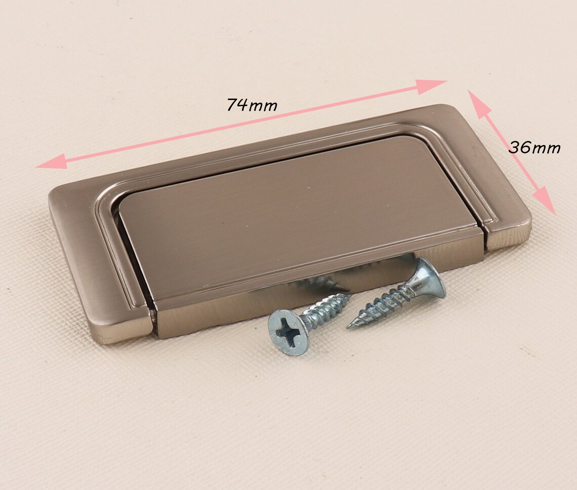 Matte Silver New Chinese Pull Handlesdrawer Pullcabinet | Etsy