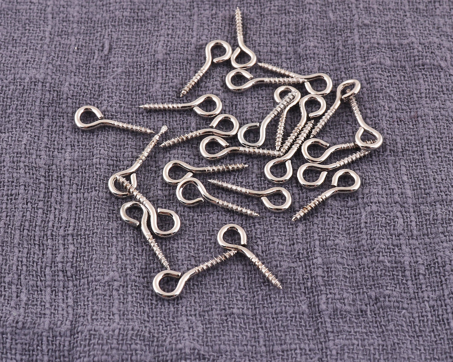 120pcs Screw Eye Bails5mm Mini Loops Screws Eye Hook Pins - Etsy