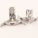 Silver Top Lid Support Hinge,4pcs Jewelry Box Hinge,door Hinge,cabinet ...